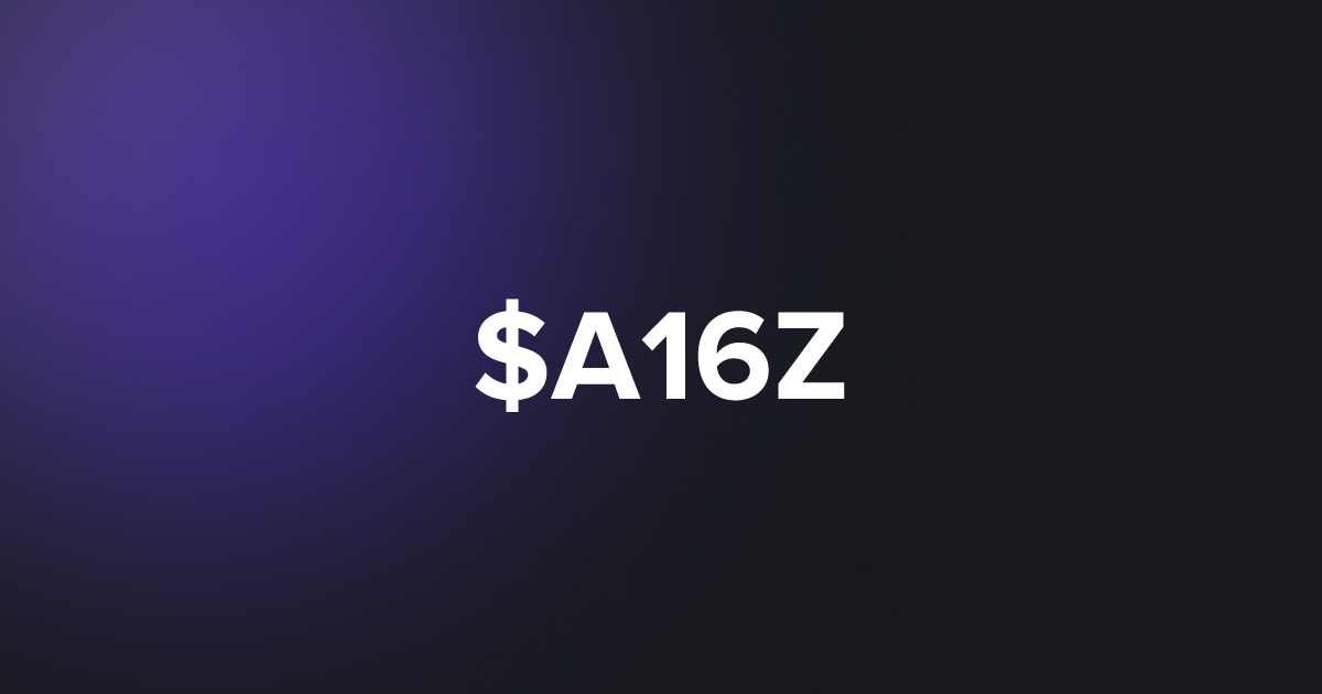 Ordinals Wallet | $A16Z